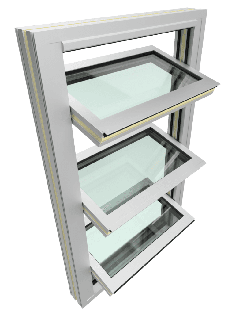 Roof Opensky AOV Louvred Smoke & Natural Ventilator - Powrmatic