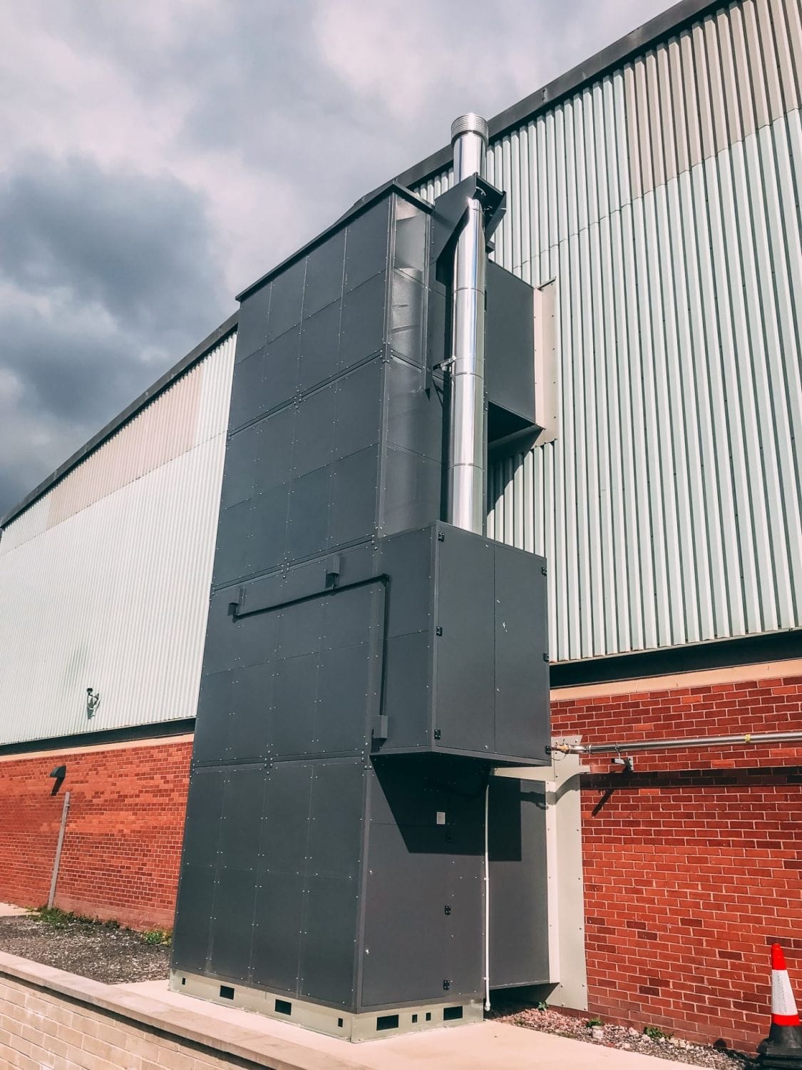 A-Safe Warehouse Heating External Solution - Powrmatic