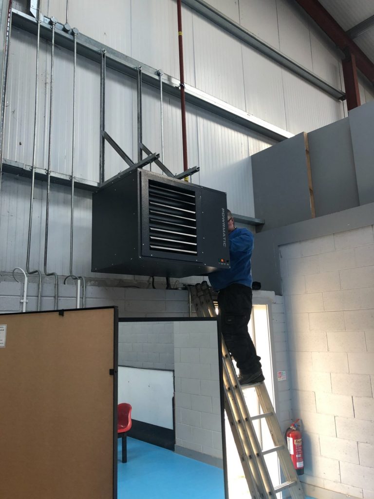 The Rink Indoor Sports Arena Heating - Powrmatic