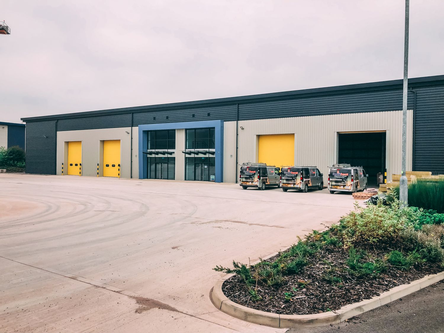 BOBST UK Manchester Manufacturing Facility Heating - Powrmatic