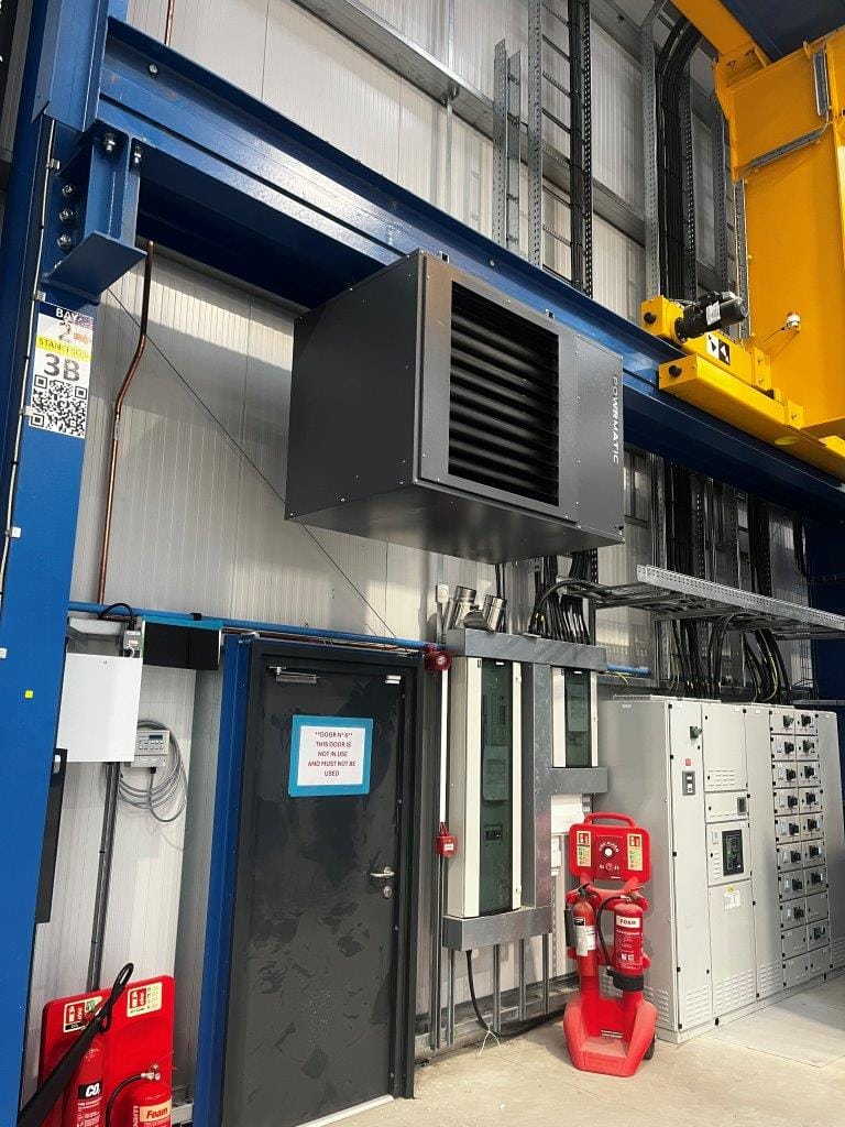 Manufacturing Facility Heating - MTL Solution - Powrmatic