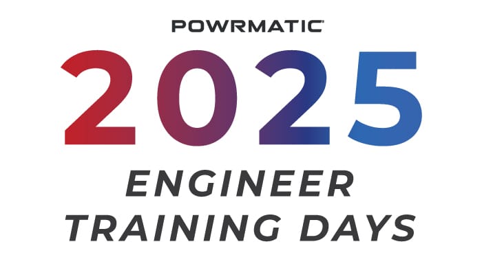 Engineer Training Days 2025 – Book Your Place Now - Powrmatic